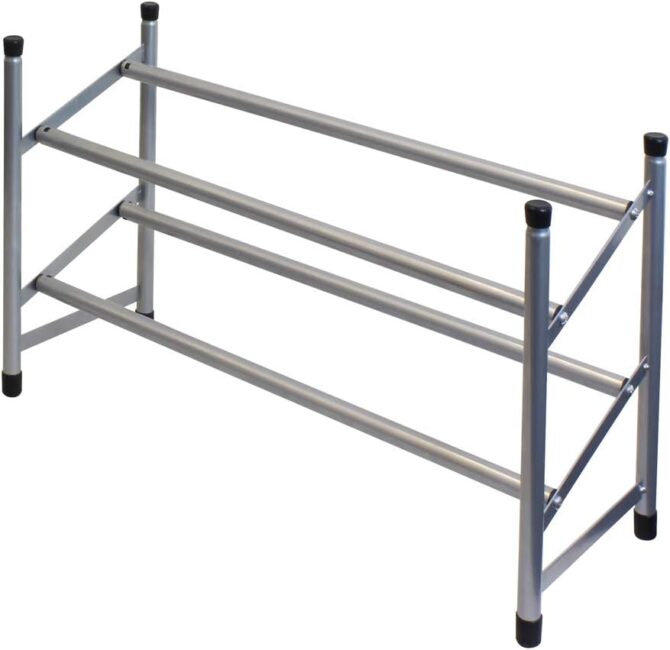 JVL 2 Tier Shoe Rack – Homefix DIY