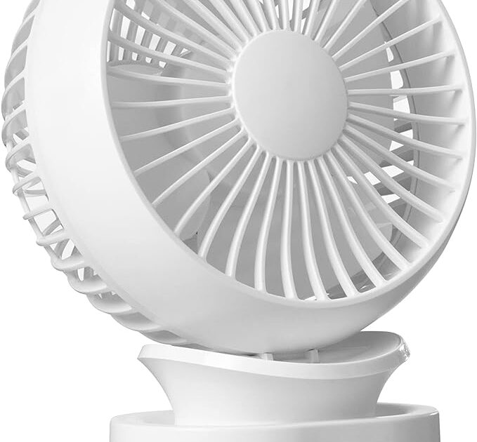 Daewoo 4” Portable Rechargeable Desk Fan – Homefix DIY