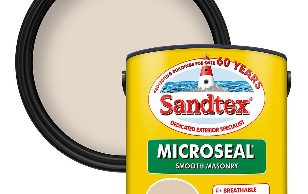 Sandtex Masonry Paint 2.5L Ultra Smooth Quality Waterproof exterior ...