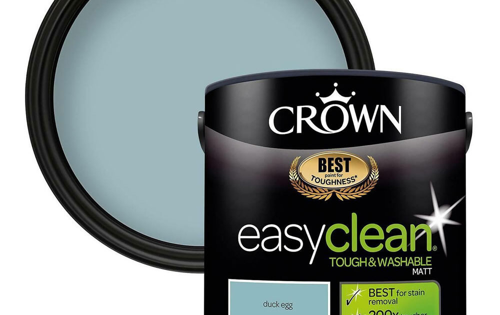Crown Retail Core Emulsion Matt Duck Egg 2.5 L – Homefix DIY