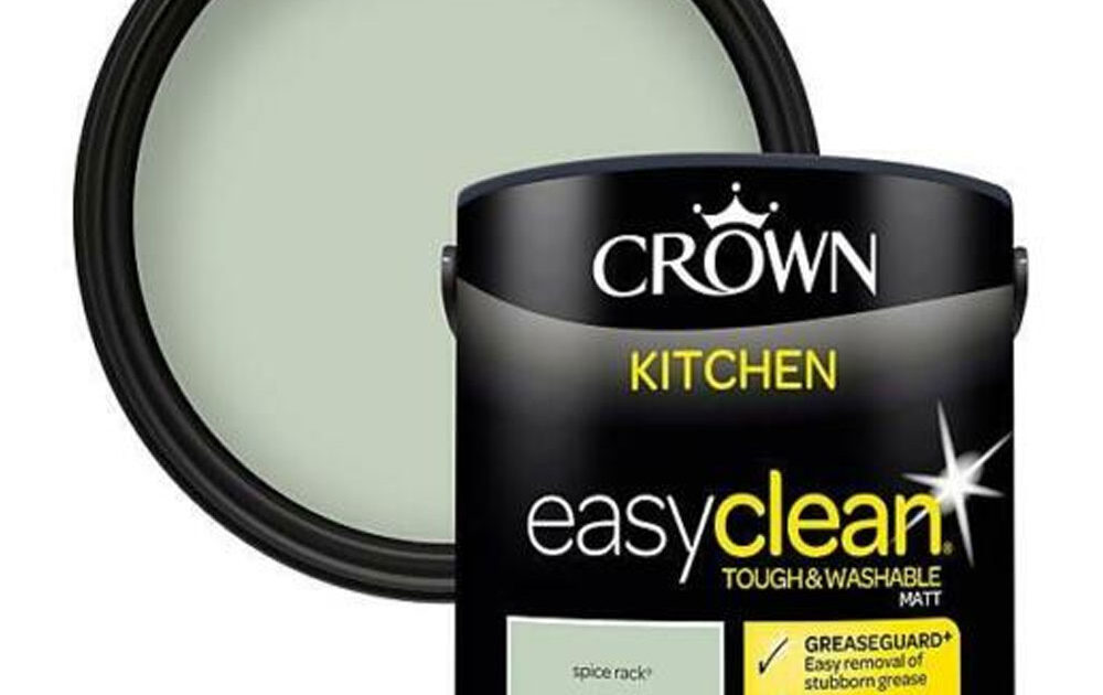 Crown Easyclean Matt Emulsion Kitchen Paint – Spice Rack – 2.5L ...
