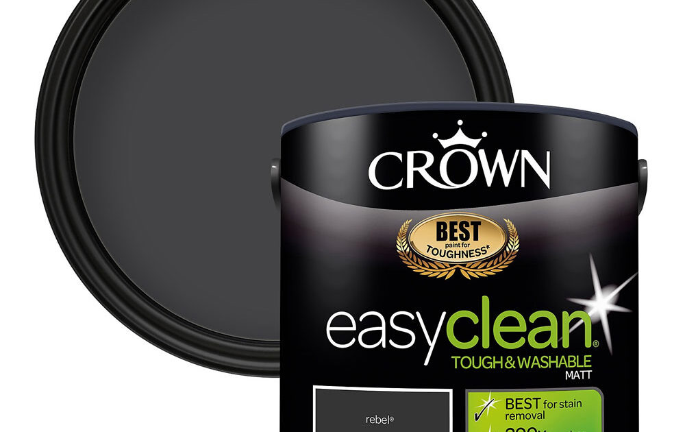 Crown Matt Emulsion Paint Rebel – 2.5L – Homefix DIY