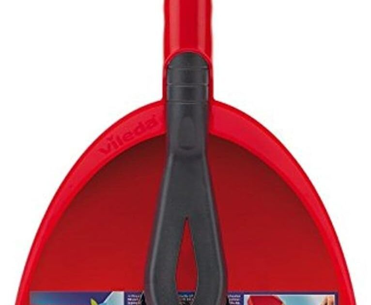 Vileda Dustpan and Brush Set Red – Homefix DIY