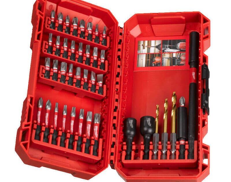 MILWAUKEE 40 PIECE SHOCKWAVE IMPACT DUTY SCREWDRIVING & DRILLING SET – Homefix DIY