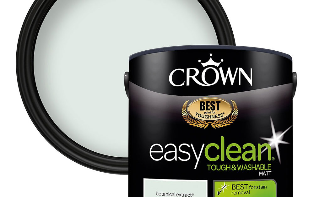Crown Easyclean Tough & Washable Matt Paint Botanical Extract – 2.5L ...