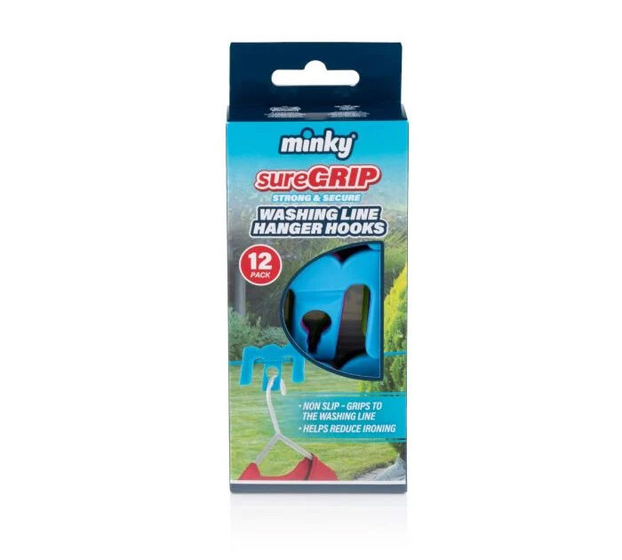Minky SureGrip Washing Line Hanger Hooks – Homefix DIY