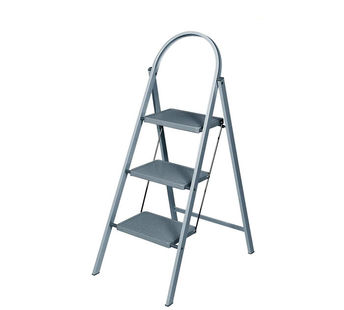 Werner Grey Step Stool – 3 Tread – Homefix DIY